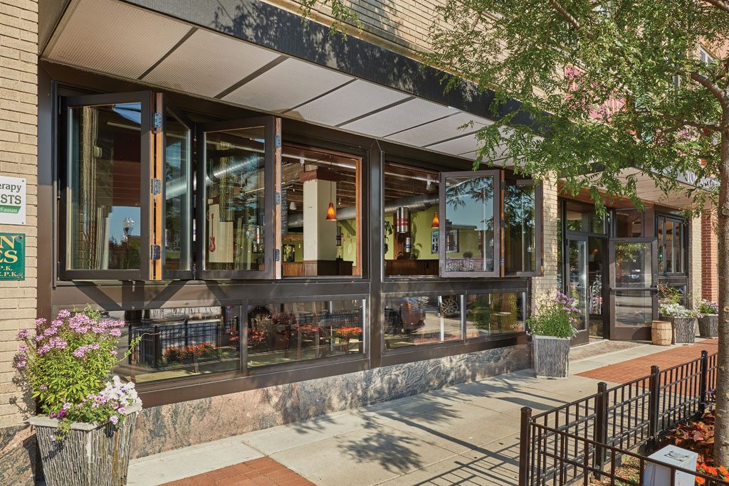 Historic building updates storefront with Kolbe Folding Windows | PRISM